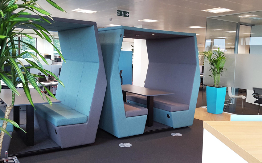 Acoustic Meeting Pods - B2B Office Interiors