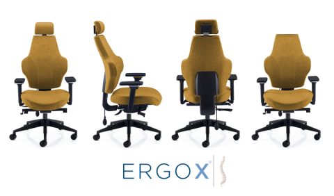 Ergo X Posture Chair Combines All The Essential Health & Wellness ...