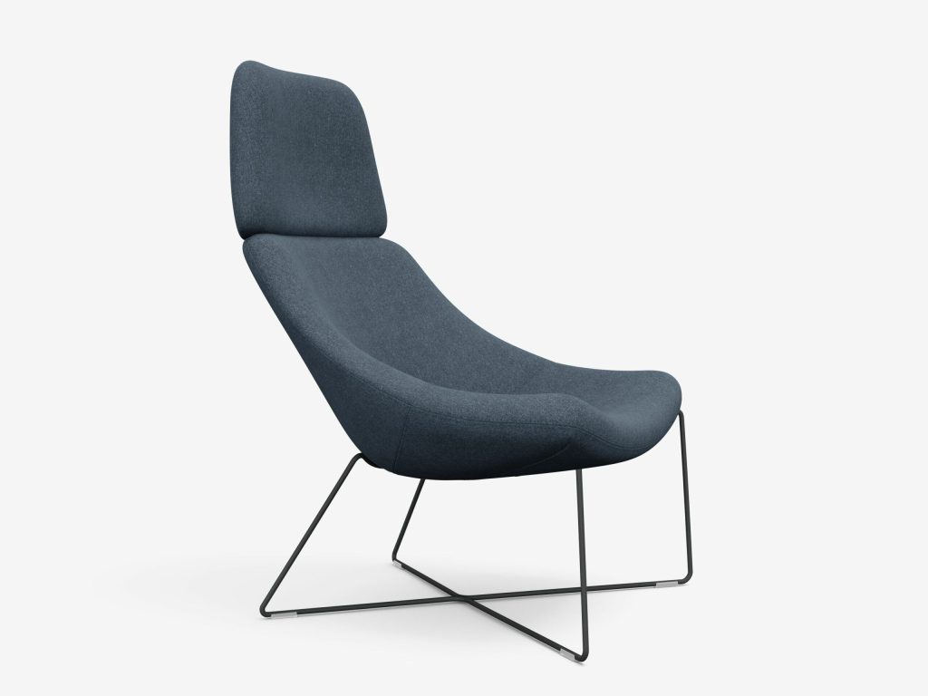 Noti Mishell XL Armchair With Cantilever Frame - B2B Office Interiors