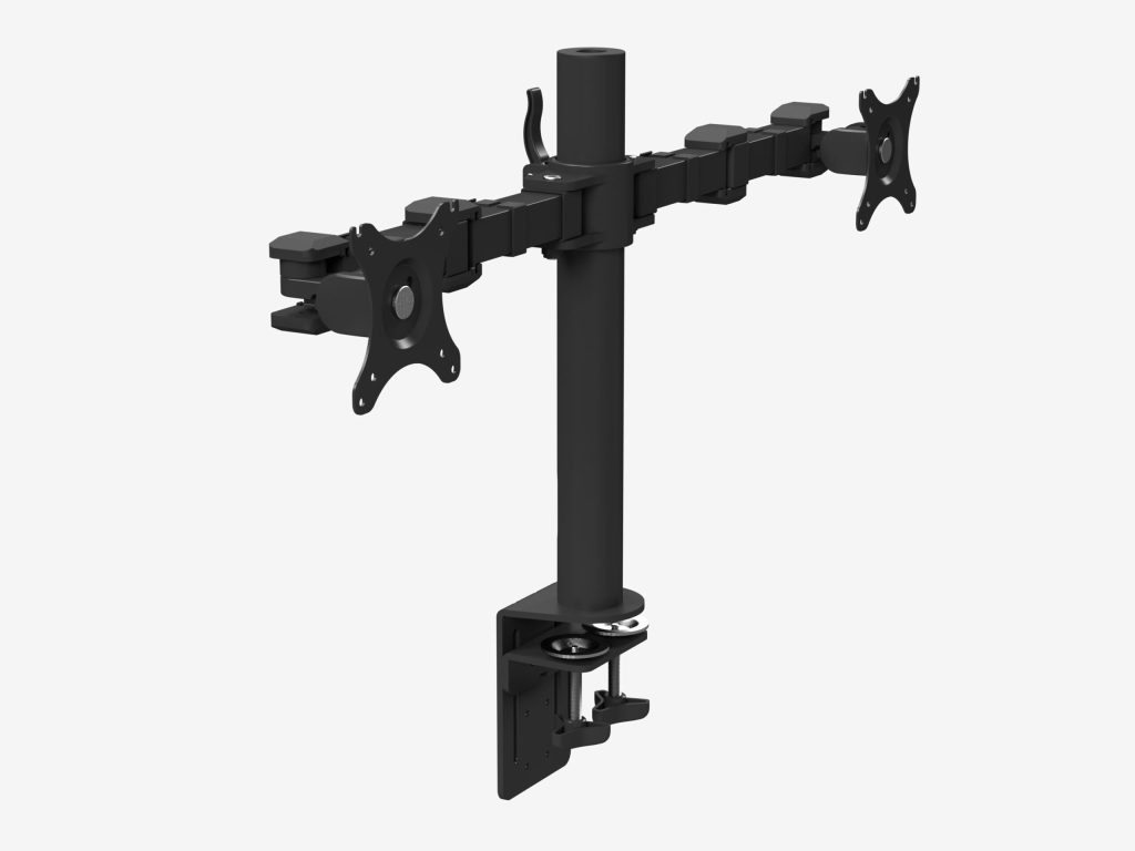 Stealth Double Monitor Arm - B2B Office Interiors