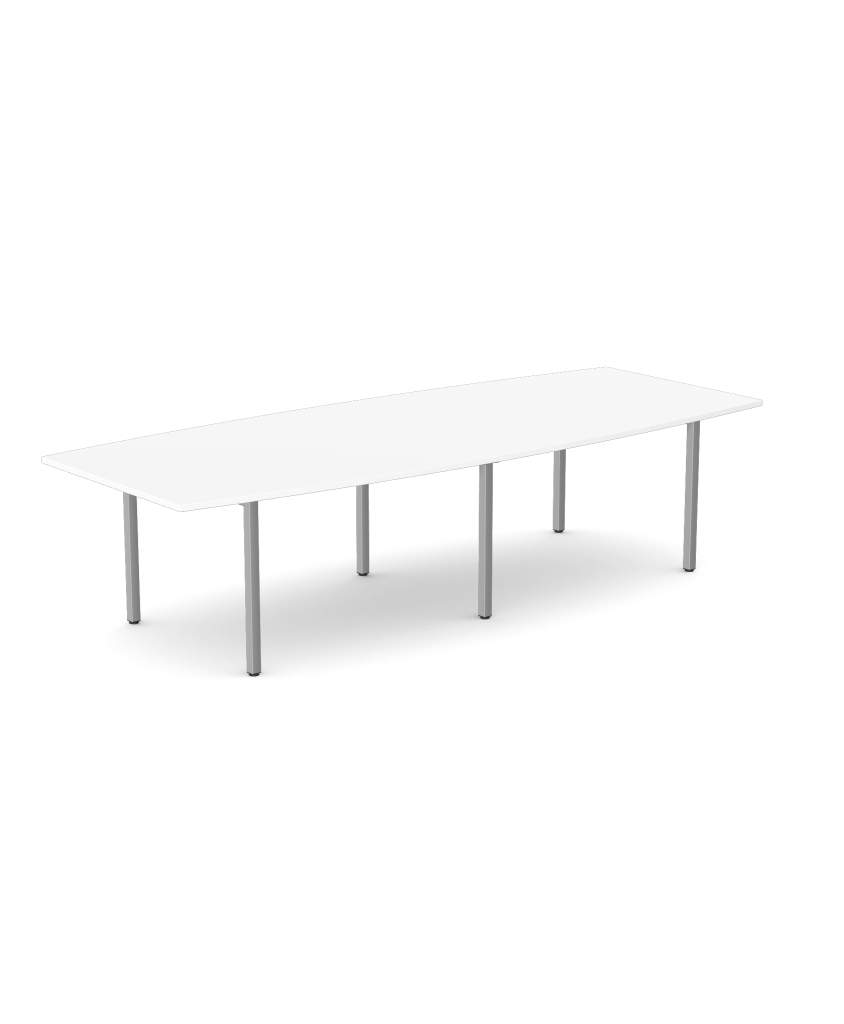 C-Sense Two Piece Curved Meeting Table - B2B Office Interiors